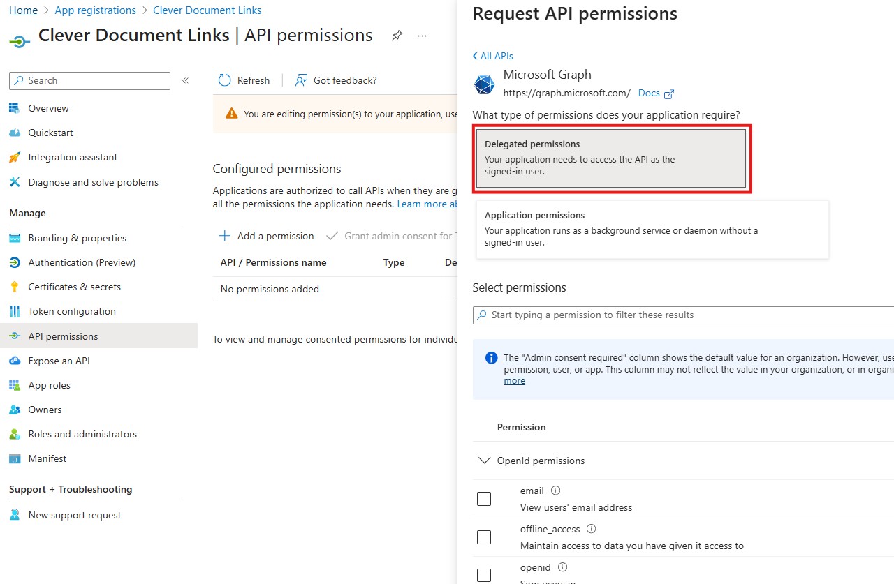 Clever Dynamics - Microsoft Entra Setup